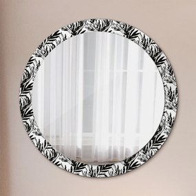 Kulaté dekorativní zrcadlo Netvor fi 90 cm