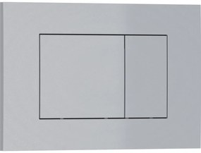 Mexen Tex 02, splachovací tlačítko, matný chrom, 6102-04