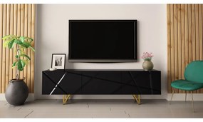 TV stolek 180 Nivotis 01, Barva:: černá / černý lesk