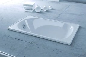 SMAVIT SMAVIT, Smaltovaná vana 105x70cm, bílá, V105X70P
