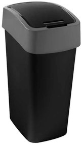 Curver FLIPBIN 45L odpadkový koš / černý
