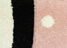 Koberce Breno Kusový koberec AMIGO 325/pink, Růžová, Vícebarevné, 120 x 170 cm
