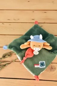 Doudou Dárková sada Plyšový muchláček kravička Aneth 27 cm / od 0 měsí