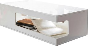 XXXLutz KONFERENČNÍ STOLEK, vysoce lesklá bílá, kompozitní dřevo, 120/60/35 cm Livetastic - Konferenční stolky - 001769007601