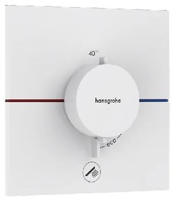 Hansgrohe ShowerSelect Comfort - Termostatická baterie pod omítku, matná bílá 15575700