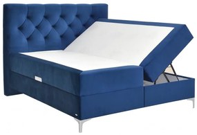 Manželská postel TITTO - modrá 180 × 200 cm