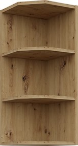 ARIA ac | horní regál 30 G-72 ZAK zakončovací s policemi | 30 cm | UNI provedení | artisan