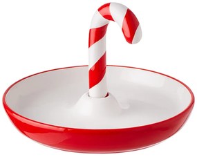 SWEET X-MAS Talíř "Candy Cane" 21 cm