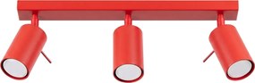 Sollux Lighting Stropní svítidlo RING 3L červené
