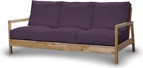 Potah na pohovku IKEA  Lillberg 3-místná nerozkládací barva fialová látka pletený vzor