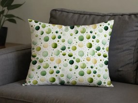 Polybavlněný povlak na polštář GREEN TREES POLY 50x70 cm, zelený
