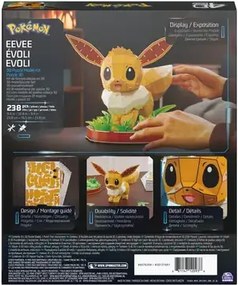 SPIN MASTER 4D Build Pokémon Eevee / 4D puzzle / 238 dílků / od 12 let