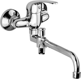 Mereo Mereo, Nástěnná baterie do byt. jádra, Lila, s ramínkem pr. 18 mm - 330 mm, bez přísluš., CBEE60203