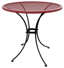 Unikov Zahradní stůl Tako 70 kulatý Barva nátěru: Černá - RAL 9005 - Červená - RAL 3031