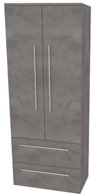 Mereo Mereo, Bino, koupelnová skříňka vysoká 163 cm, dvojitá, Multidecor, CN699BET2