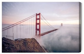 Obraz Golden Gate Bridge, San Francisco Nedostatek Nedostatek Plátno Canvas 30x20