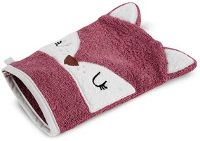 Dětská osuška 15x21 Baby 70 pink fox 350g/m2 Eurofirany