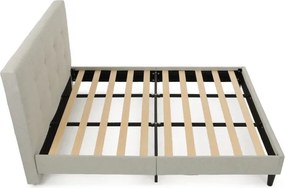 Manželská postel béžová 180x200 cm BED-M180 CRM2