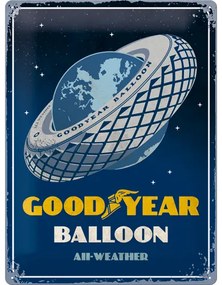 Postershop Plechová cedule: Goodyear (Balloon Tire) - 40x30 cm