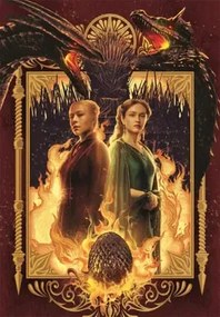 Clementoni PUZZLE Hra o trůny: Rod Draka / 1000 dílků / od 10 let