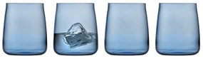 Lyngby Glas Sklenice na vodu Zero 42 cl (4 ks) Blue