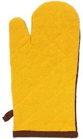 Trade Concept Chňapka s magnetem Heda žlutá / hnědá, 18 x 32 cm
