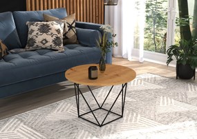 ADRK Furniture Konferenční stolek LIAM CT-LIA-B-A