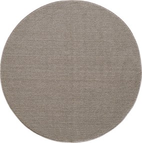 Ayyildiz, Kusový koberec Loom 4300 Brown kruh, 120x120 (průměr) kruh, hnědá, obývací pokoj