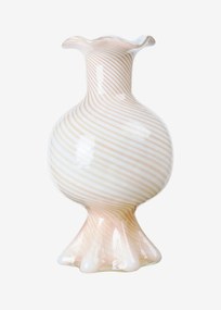 Broste Copenhagen Váza Mella bonbon světle béžová 30cm