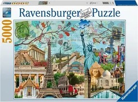 Ravensburger Koláž velkoměsta / 5000 dílků / od 14 let