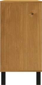 vidaXL Zásuvková komoda FLAM 110 x 40 x 80 cm masivní borové dřevo [376070]