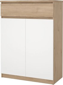 FALCO Botník Simplicity 209 jackson hickory/bílá