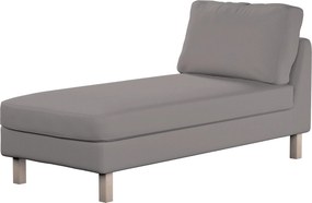 Potah na podnožku IKEA Karlstad barva béžová látka pletený vzor