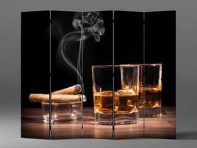 Paraván pro muže whiskey Rozměr: 225 x 180 cm