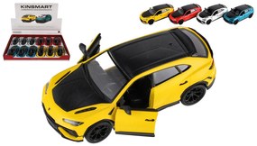 Auto Kinsmart Lamborghini Urus Performante 1:40 kov/plast 12,5 cm 4 barvy na zpětné natažení (1 ks)