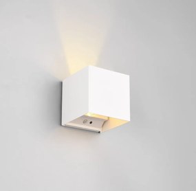 LED nástěnné venkovní svítidlo se senzorem pohybu (výška 10,5 cm) Talent – Reality