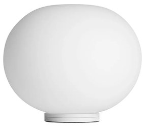 Flos Glo-Ball Basic Zero, stolní lampa z triplexového skla s vypínačem, 1x60W E14, výška 16cm