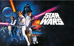 Komar Vliesová fototapeta Star Wars Poster Classic 400 x 250 cm