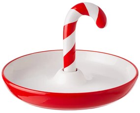SWEET X-MAS Talíř "Candy Cane" 21 cm