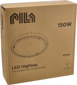 Průmyslová LED lampa UFO pro vysoké haly 150W 15000lm 4000K IP65 PILA skladem