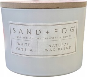 Vonná svíčka sójová bílá vanilla Sand Fog