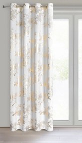 ZATEMŇOVACÍ ZÁVĚS NA KROUŽCÍCH CELIA 140X250 CM VZOROVANÁ