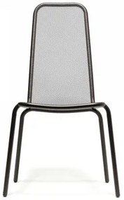 Starling židle s vysokou opěrkou antracitová Todus