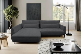 XXXLutz ROHOVÁ SEDAČKA, textil, tmavě šedá MID.YOU - Sedací soupravy - 001574005707