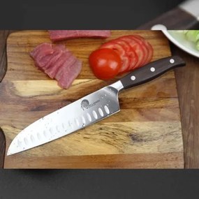 DELLINGER Classic Sandal Wood nůž Santoku 7" (178mm)