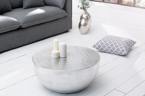 Konferenční stolek Hammop, 60 cm, stříbrná