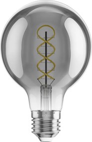 Mexen Vintis, LED filamentová žárovka E27, G80, 2 W, kouřová 2200K, kouřová, L165-E27-0222-70