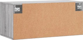 vidaXL Nástěnná skříňka 80 x 36,5 x 35 cm kompozitní dřevo [830082] Barva: bílá s vysokým leskem