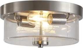 Searchlight 66210-2SS Stropní koupelnové svítidlo PRESTON satin IP44