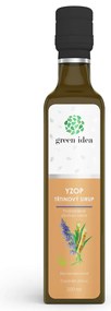Green idea Yzopový sirup - třtinový 250 ml